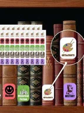 Other | Genre Book Spine Labels For Library Classroom Library ...